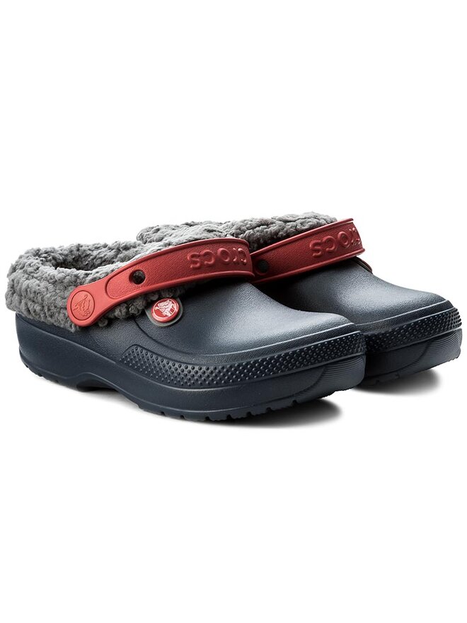 Hausschuhe Crocs Classic Blitzen III Clog K 204655 Dunkelblau | eschuhe.de