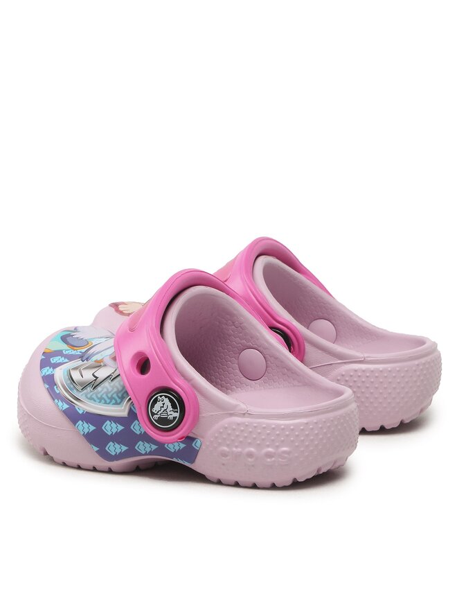 Pantoletten Crocs Fl Paw Patrol Patch Cg T 207487 Rosa | eschuhe.de