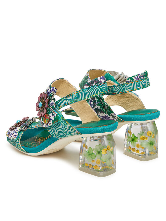 Sandale Laura Vita Framboiseo 26 Verde | epantofi.ro