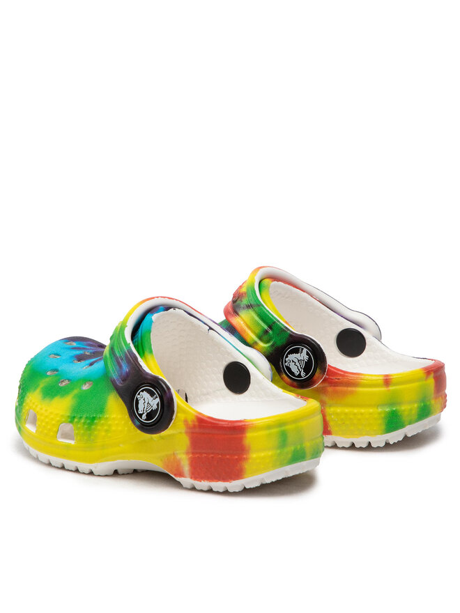 Şlapi Crocs Classic Tiedye Graphic Clog T 206994 Colorat | epantofi.ro