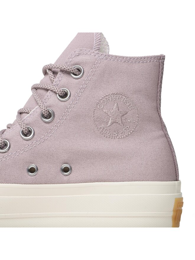 Teniși Converse Chuck Taylor All Star Lift Platform Canvas A05014C Violet | epantofi.ro