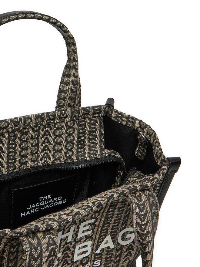 Handtasche Marc Jacobs The Monogram Small Tote Bag H077M01RE21 Beige | eschuhe.de