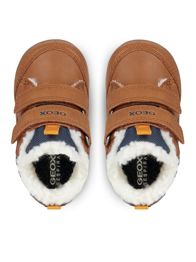 Halbschuhe Geox B Elthan Boy B361PB 0MEBC CR6F4 Braun | eschuhe.de