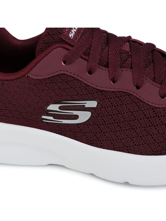 Sneakersy Skechers Eye To Eye 12964/BURG Bordowy | eobuwie.com.pl