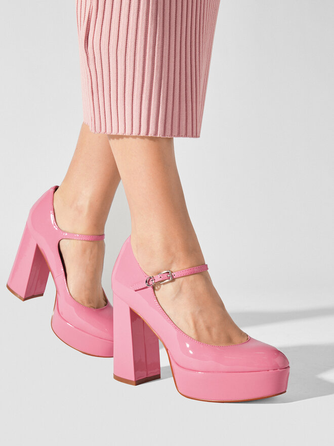 Tacones Guess Premo FLPPRE PAT08 Rosa | zapatos.es