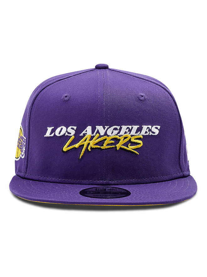 Καπέλο Jockey New Era La Lakers Script Logo 9Fifty 60285203 Μωβ ...
