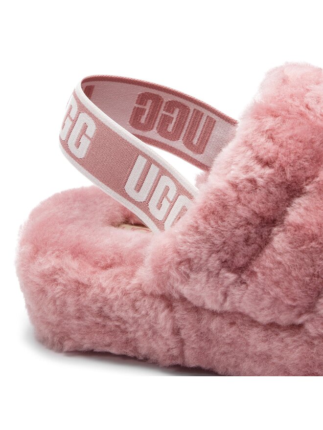 Hausschuhe Ugg W Fluff Yeah Slide 1095119 Rosa | eschuhe.de