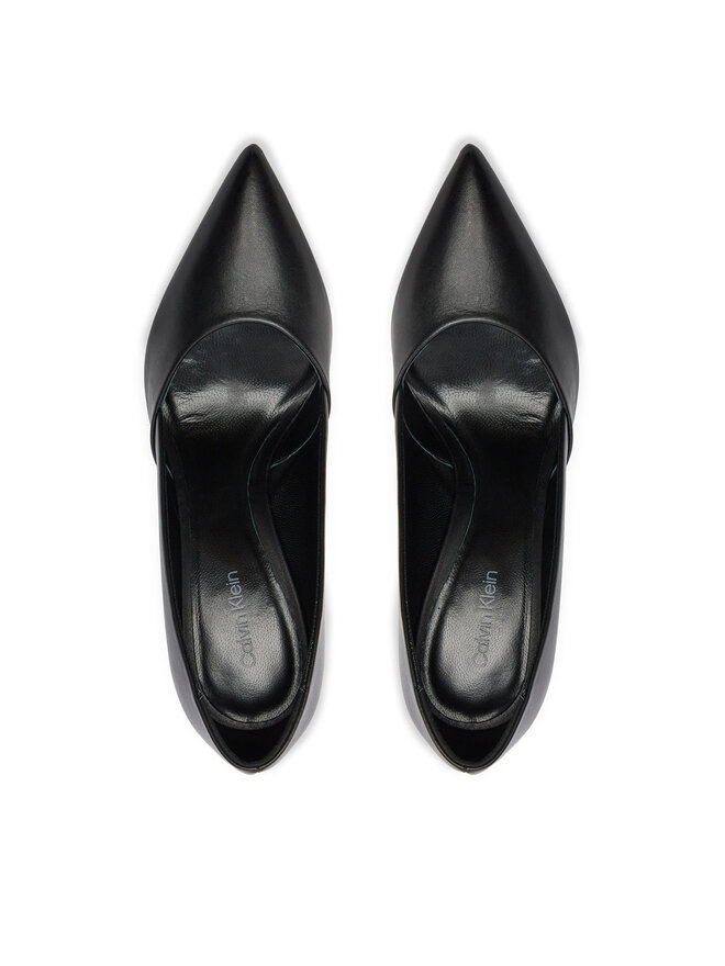 Pantofi cu toc subțire Calvin Klein Heel Pump 90 Leather HW0HW01928 ...