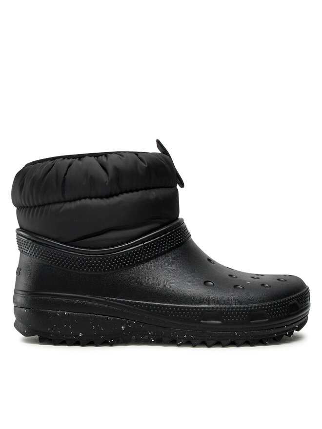 Μπότες Χιονιού Crocs Classic Neo Puff Shorty Boot W 207311 Μαύρο ...