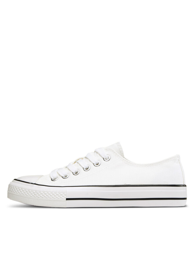 Sneakers aus Stoff Keddo 837002/01-05E Weiß | eschuhe.de