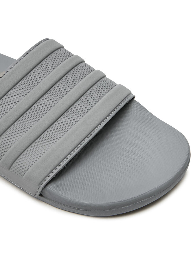 Pantoletten adidas Adilette Comfort ID3404 Grau | eschuhe.de