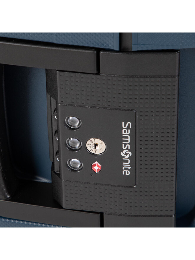Střední kufr Samsonite S'Cure Eco 128015-1598-1BEU Tmavomodrá | eobuv.cz