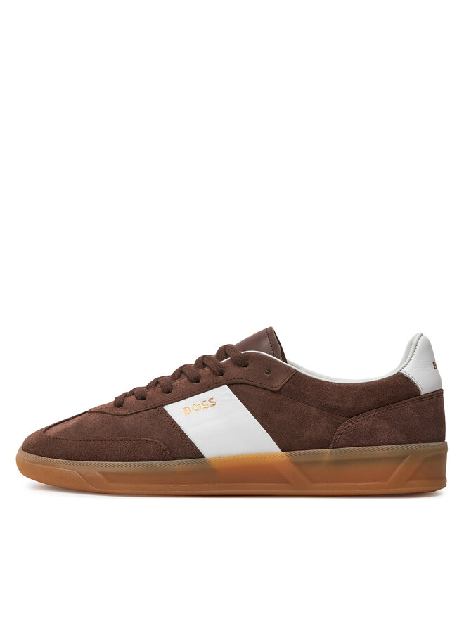 Sneakers Boss Brandon Tenn Sd 50512365 Braun | eschuhe.de