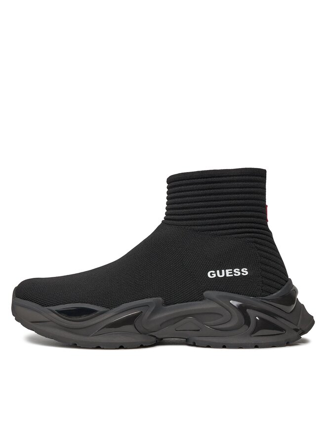 Sneakers Guess Belluno Sock FM8LAS FAB12 Schwarz | eschuhe.de
