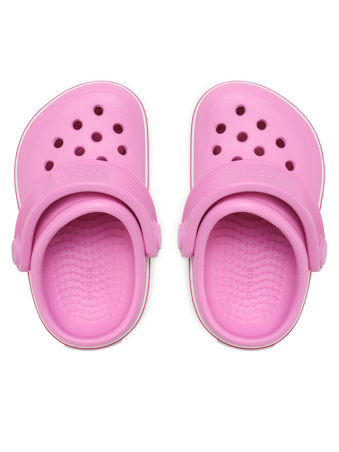 Pantoletten Crocs Crocs Crocband Clean Clog T 208479 Rosa | eschuhe.de