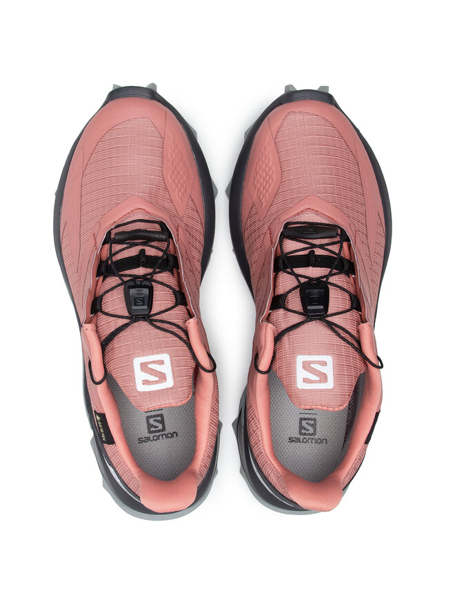 Laufschuhe Salomon Supercross Blast Gtx GORE-TEX 411111 20 V0 Rosa ...
