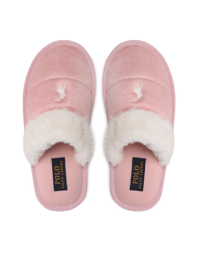 Hausschuhe Polo Ralph Lauren Kelcie RF103595 Rosa | eschuhe.de
