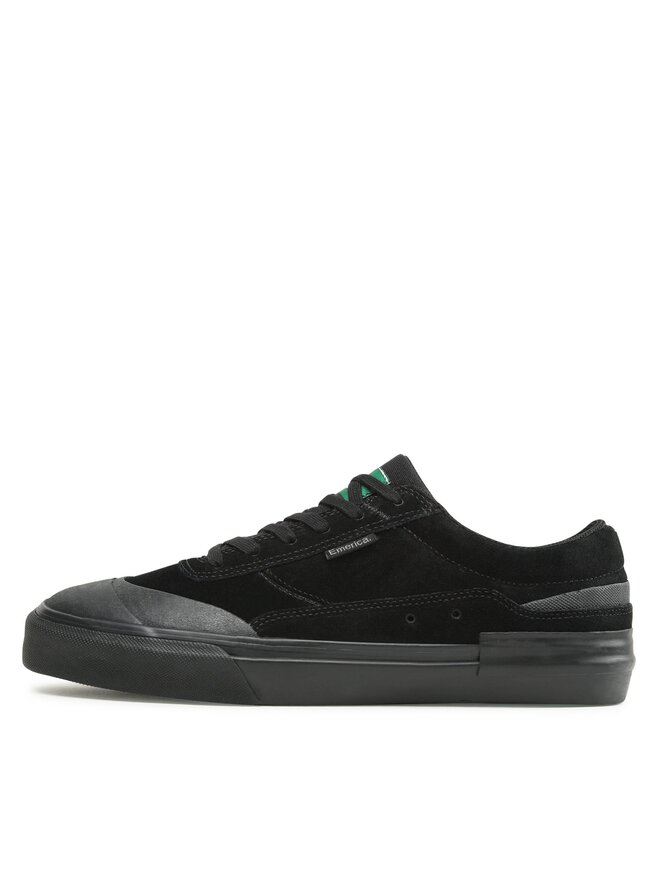 Sneakers aus Stoff Emerica Vulcano 6101000147 Schwarz | eschuhe.de