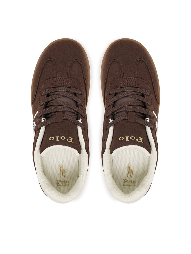 Sneakers Polo Ralph Lauren Heritage Court III T-Toe RL03353201 Braun ...
