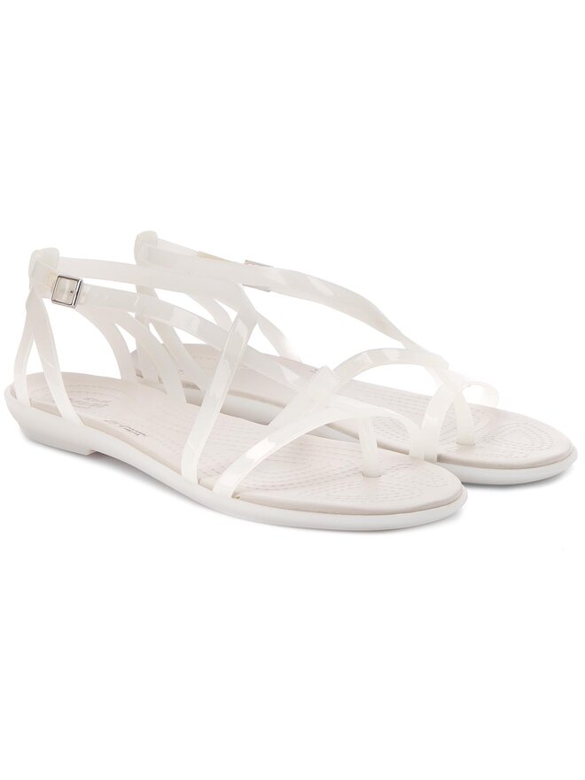 Sandály Crocs Isabella Gladiator Sandal W 204914 Bílá | eobuv.cz