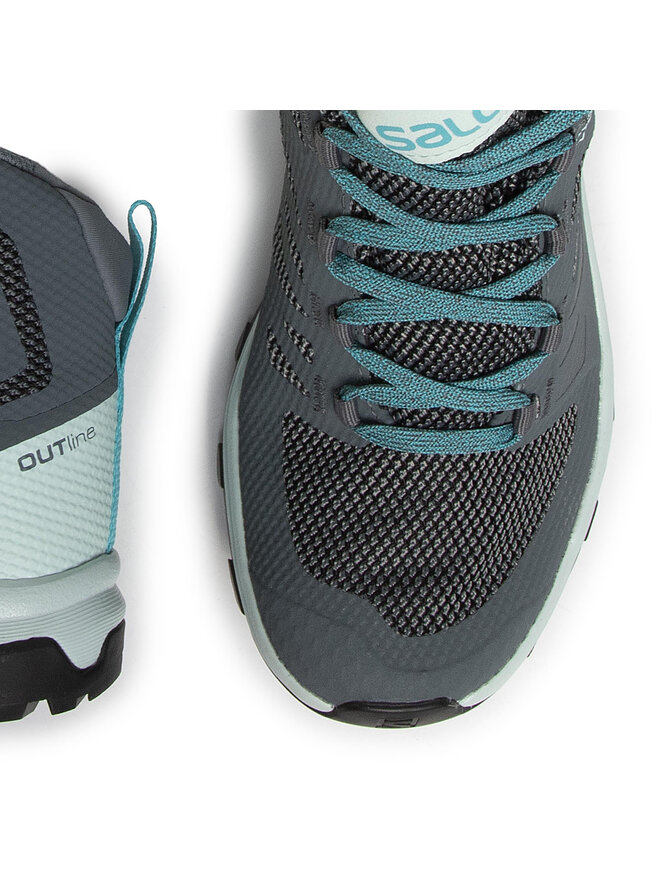 Trekkingschuhe Salomon Outline Mid Gtx GORE-TEX 409965 20 V0 Grau ...