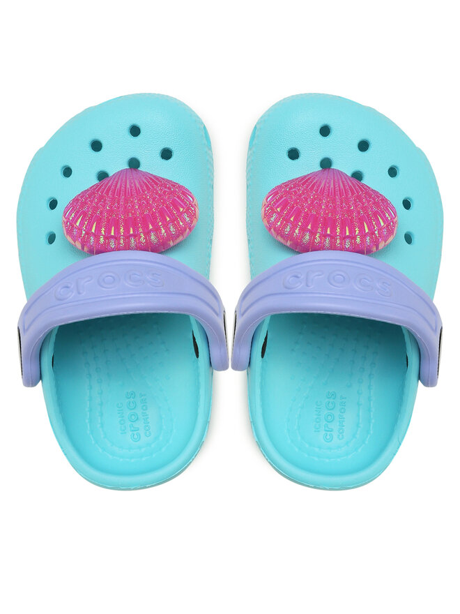 Pantoletten Crocs Crocs Classic I Am Mermaid Clog T 208652 Blau ...