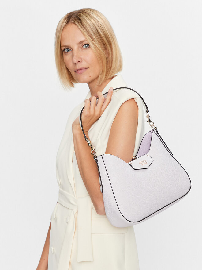 Torebka Guess Eco Brenton (EVG) HWEVG 839002 Biały | eobuwie.com.pl