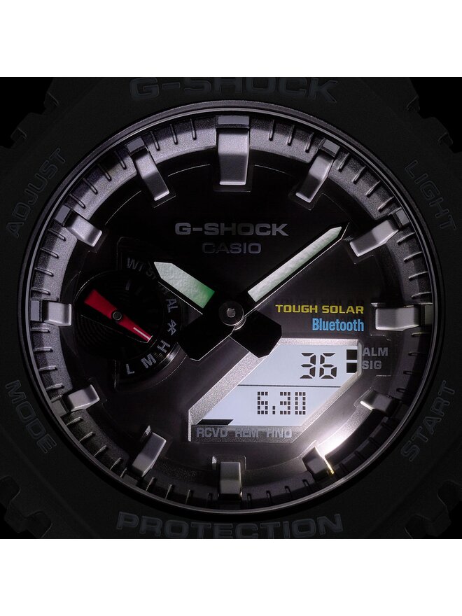 Zegarek G-Shock GA-B2100-1AER Czarny | eobuwie.com.pl
