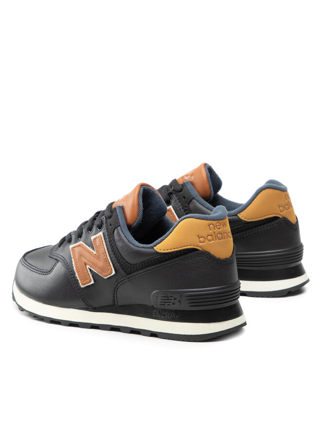 Sneakers New Balance ML574OMD Schwarz | eschuhe.de