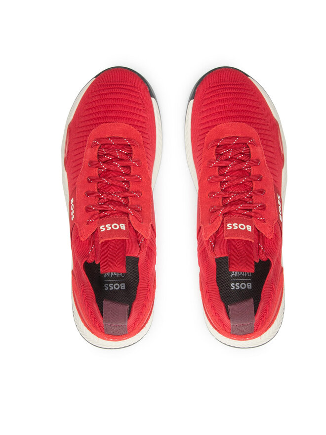 Sneakers Boss Titanium 50470596 10232616 01 Rot | eschuhe.de