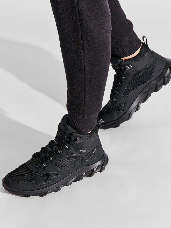 Trekingová obuv ECCO Mx Low Mid Gtx Tex GORE-TEX 82022451052 Černá ...