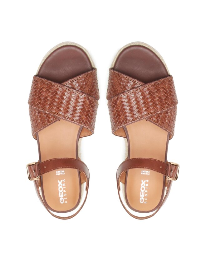 Sandalen Geox D Eolie D35SRA08143C0013 Braun | eschuhe.de