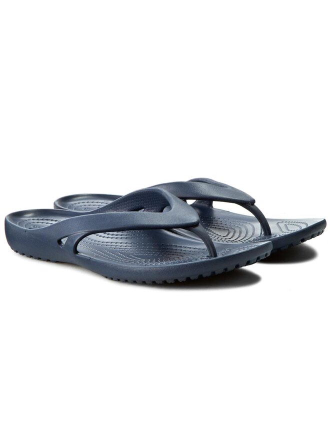 Zehentrenner Crocs Kadee II Flip W 202492 Dunkelblau | eschuhe.de