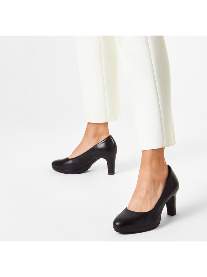 Halbschuhe Tamaris 1-22410-25 Schwarz | eschuhe.de