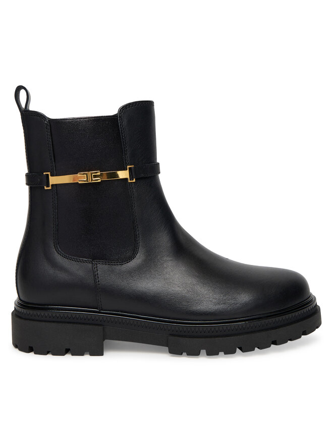 Боти Elisabetta Franchi Chelsea Bot F4A5-E0441-1251 S Черен | obuvki.bg