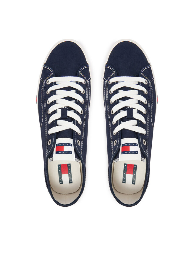 Sneakers Tommy Jeans Archive Vulc Y2K EM0EM01674 Dunkelblau | eschuhe.de