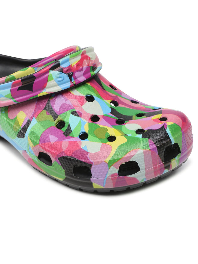 Natikače Crocs Classic Bubble Block Clog 207298 Šarena | ecipele.hr