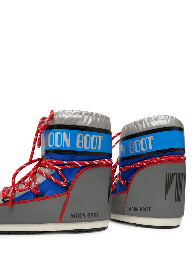 Cizme de zăpadă Moon Boot Mb Icon Low Space Racing 80D1409650 Gri ...