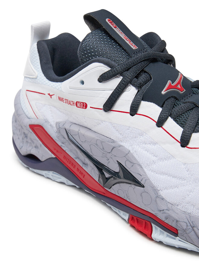 Hallenschuhe Mizuno Wave Stealth Neo 2 X1GA2400 Weiß | eschuhe.de