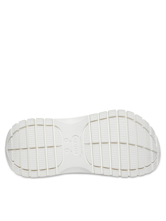 Klapki Crocs Classic Mega Crush Clog 207988 Biały | eobuwie.com.pl