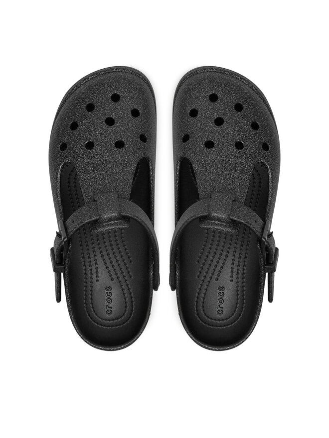 Nazouváky Crocs Classic Mary Jane Glitter Clog 210737 Šedá | eobuv.cz