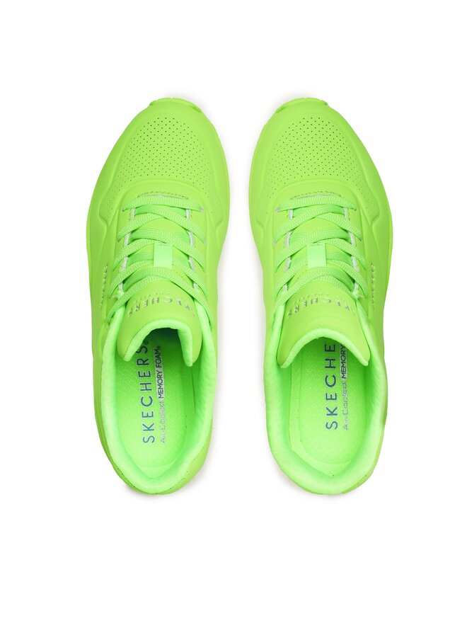 Sneakers Skechers Night Shades 73667/LMGN Grün | eschuhe.de