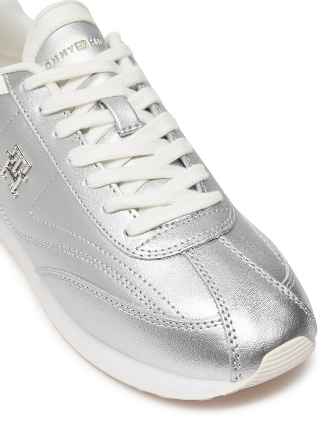 Tommy hilfiger sneakers silver store