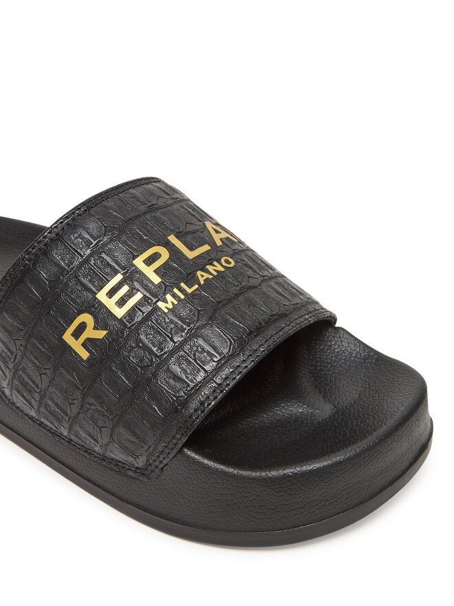 Şlapi REPLAY GWF1H .000.C0027S Negru | epantofi.ro