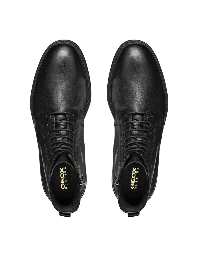 Ghete Geox U Tiberio U46G5D 000JD C9999 Negru | epantofi.ro