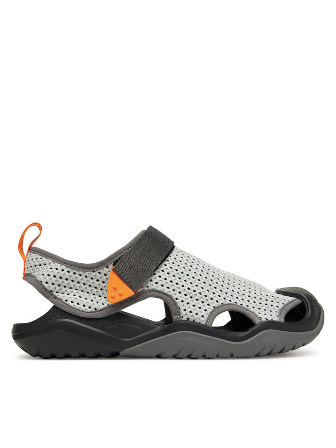 Sandale Crocs Swiftwater™ Mesh Deck 211095 Gri | epantofi.ro