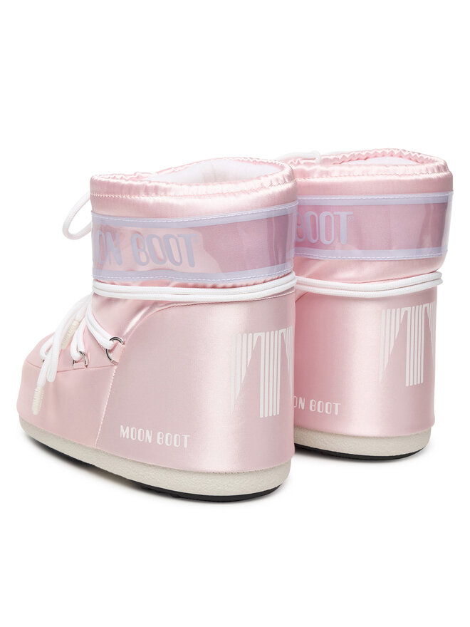Cizme de zăpadă Moon Boot MB Icon Low Pearly 80D1409660 Roz | epantofi.ro