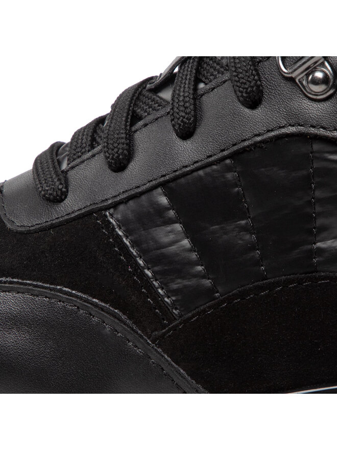 Sneakers Geox D New Aneko B Abx B D26LYB 085FU C9999 Schwarz | eschuhe.de