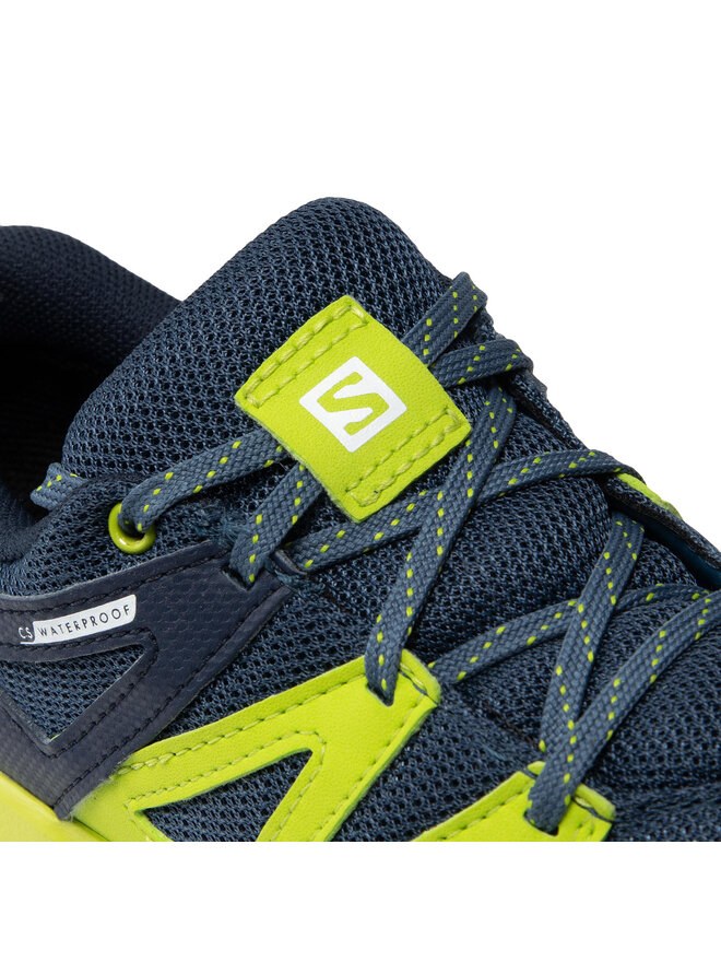 Trekkingschuhe Salomon Huapi Cswp J 412320 10 m0 Dunkelblau | eschuhe.de