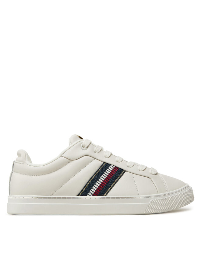 Sneakers Tommy Hilfiger Icon Court Sneakers Stripes FW0FW08110 WeiB eschuhe